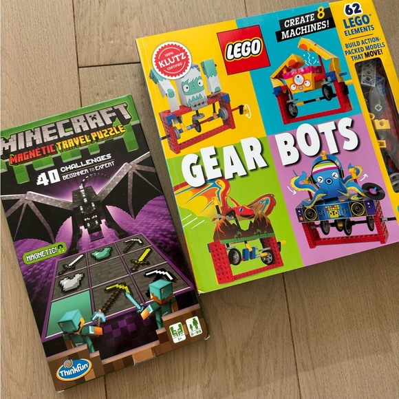 Lego | Toys | Toys Lego Gear Bots Building Kitminecraft Magnetic Puzzle ...